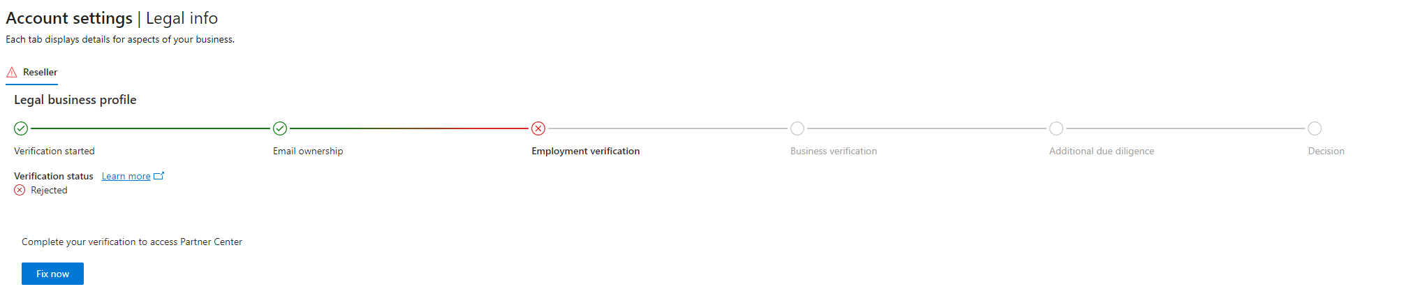 Assistance Needed for Microsoft Partner Center Application Process ...