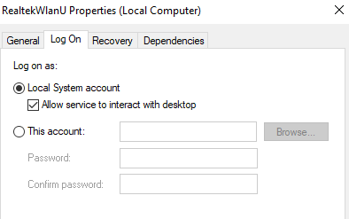 The service is marked as an interactive service. However, the system is ...