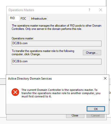 Operation master dont know another partner - Microsoft Q&A
