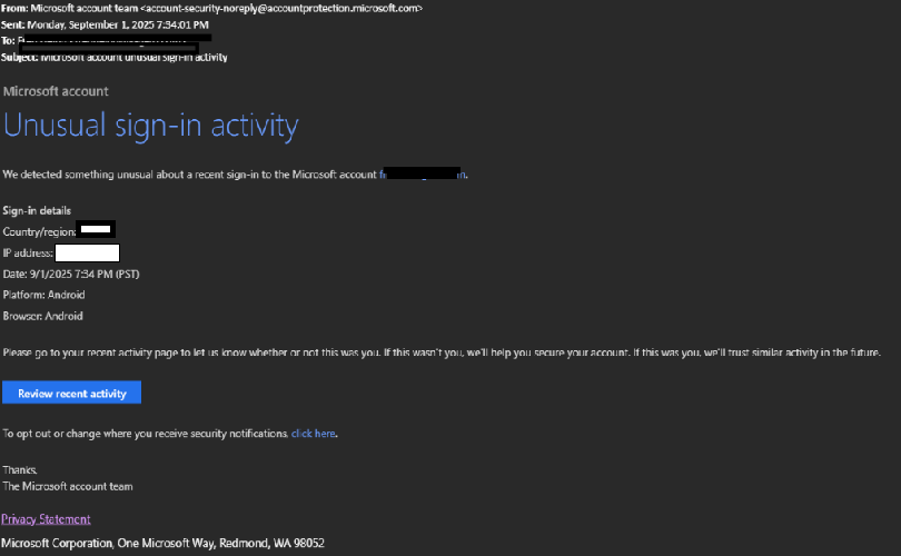 IS this legit email ? - Microsoft Q&A