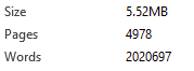 Maximum pages in a WORD doc - Microsoft Q&A
