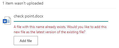 How to add version to a document without editing it online - Microsoft Q&A