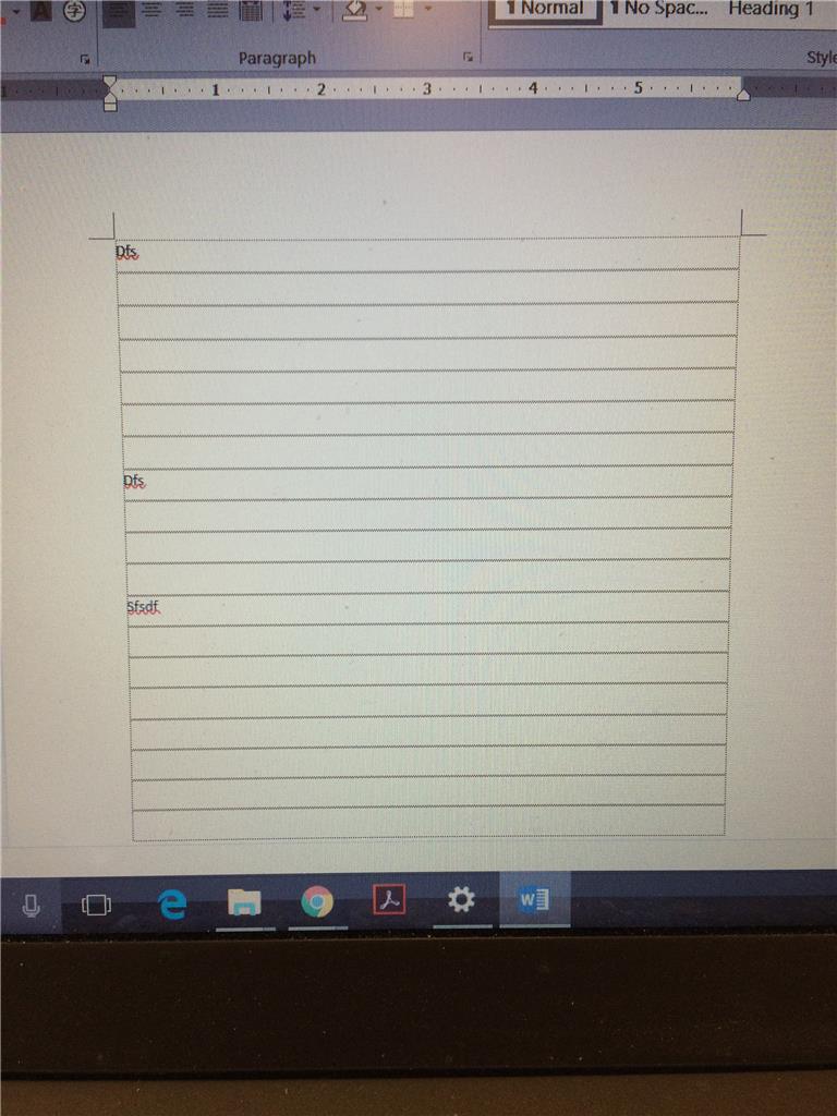 the dash lines in word (office 365), how to get rid of it? - Microsoft Q&A