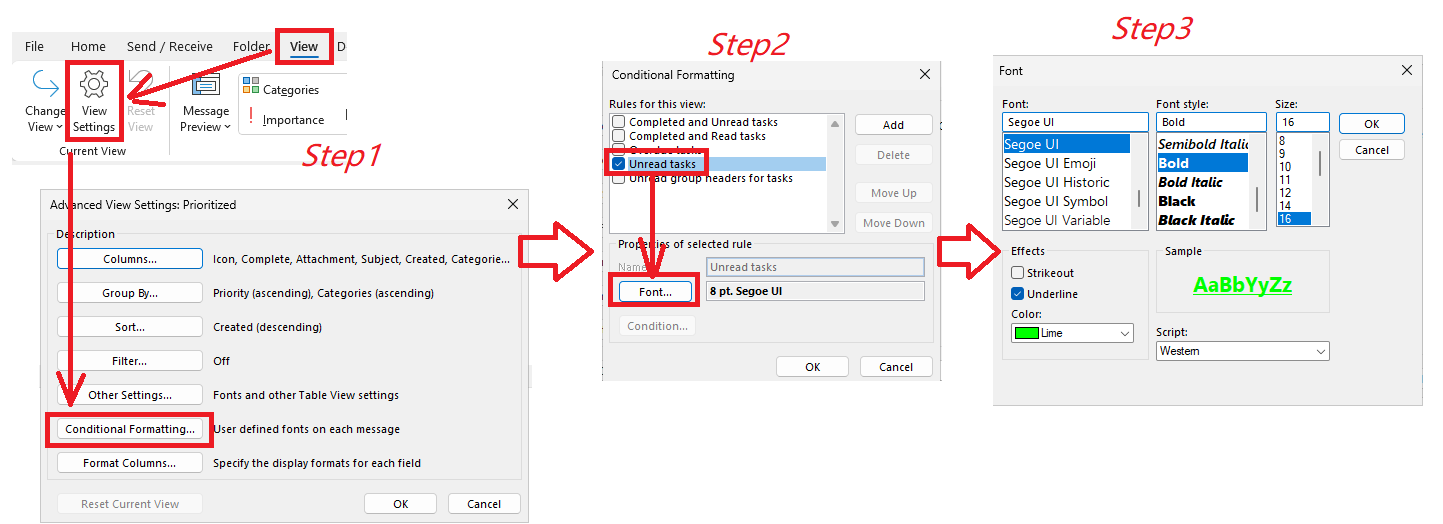 Unread in tasks? - Microsoft Q&A