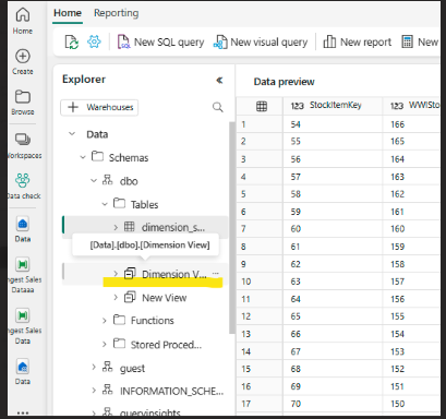 Visualize Data in a Lakehouse - Microsoft Q&A