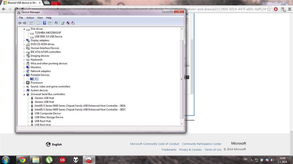 Blurred USB device in Windows Explorer and does not open - Microsoft Q&A