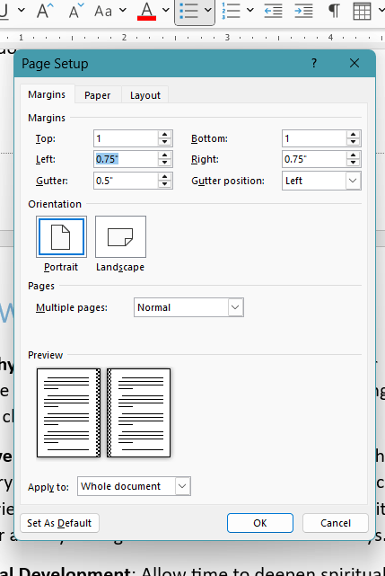 MS Word 365 printing wrong layout - Microsoft Q&A
