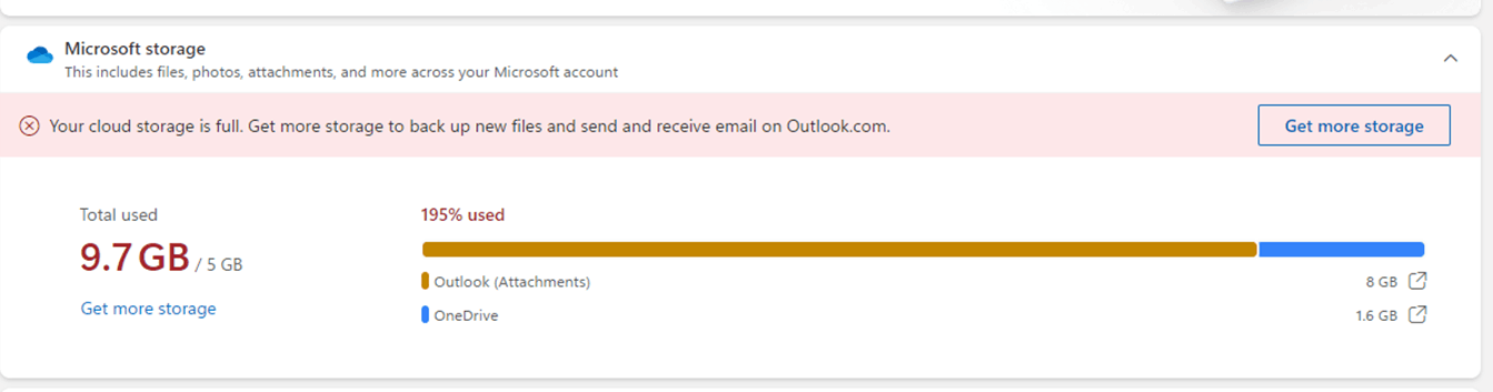 How to disconnect hotmail account from onedrive/microsoft storage to ...