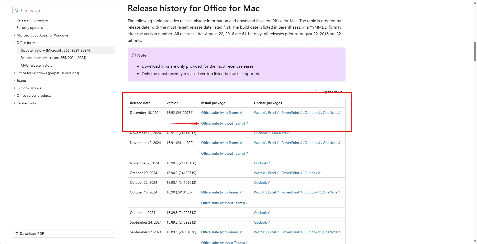Office 2024 for Home download fails on Mac Sequoia 15.2 - Microsoft Q&A