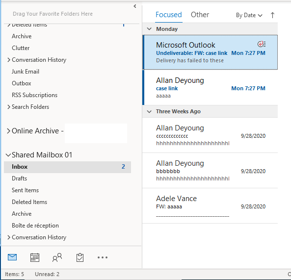 Shared Mailbox couldnot load mails older than 12 months - Microsoft Q&A