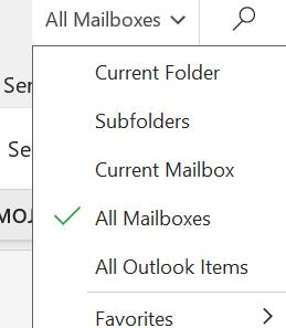 How do I search all my mailboxes on new Outlook? - Microsoft Q&A