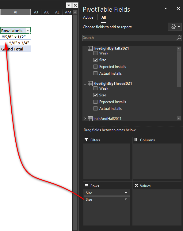 Data Model Vs old Pivot Table data...Help Please... - Microsoft Q&A
