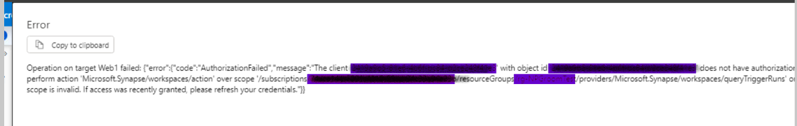 How To Query Trigger Runs On Azure Synapse Analytics Using Rest Api Microsoft Qanda 7019
