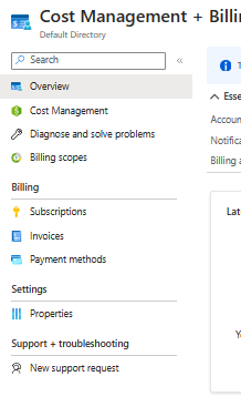 How to delete a payment method and account on Microsoft Azure Portal ...