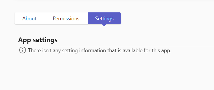 How do I view the settings for apps in o365 Teams Admin? - Microsoft Q&A
