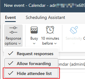 How do I hide names of attendees when creating a Teams meeting ...