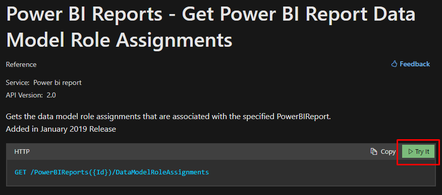 How to Get Power BI Report Data Model Role Assignments using PowerBI Rest API within Azure data ...