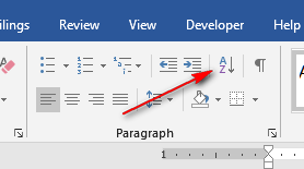 Sorting a list alphabetically using Word on Windows 365 - Microsoft Q&A