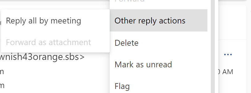 How do I revert my email attachments being forwarded to what they ...