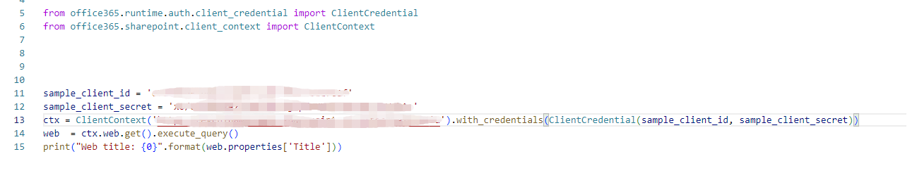 How To Access China 21v Sharepoint Using Python Microsoft Qanda