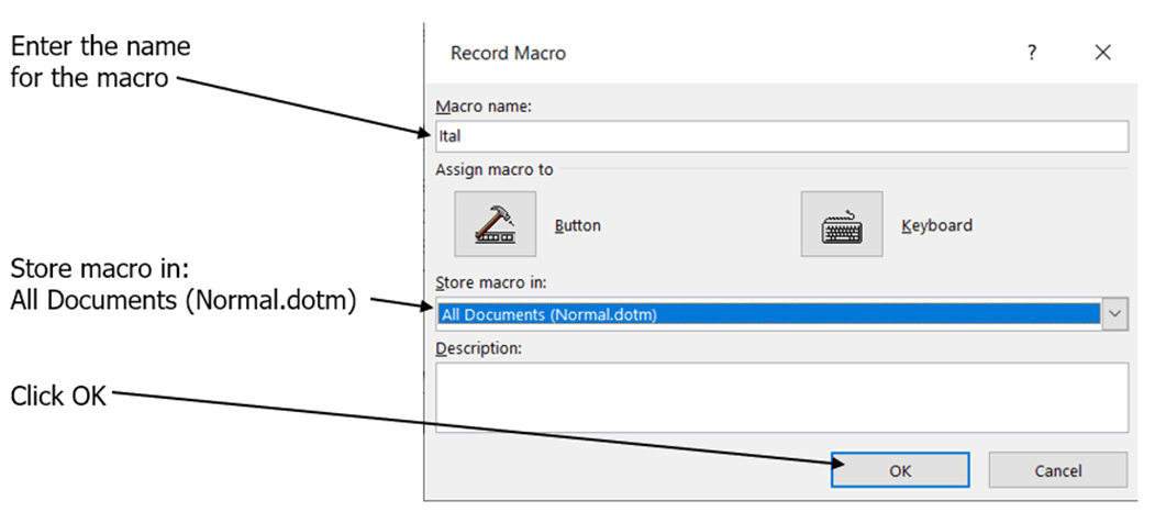 How Macros Work in .docx .docm .dotx and .dotm File Formats - Microsoft Q&A