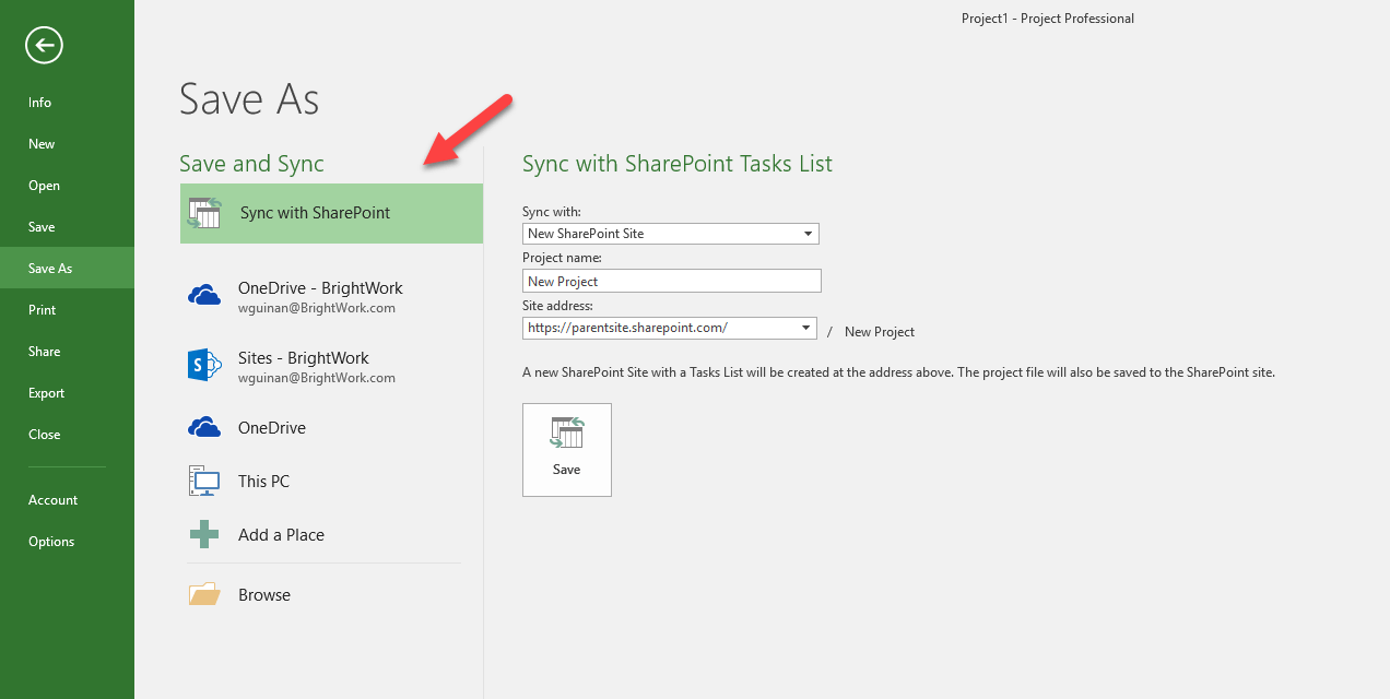Create a Sharepoint Project Site with MS Project - Microsoft Q&A