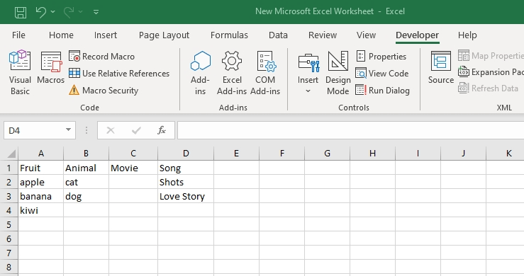 Excel Macro Delete Empty Columns with Header - Microsoft Q&A