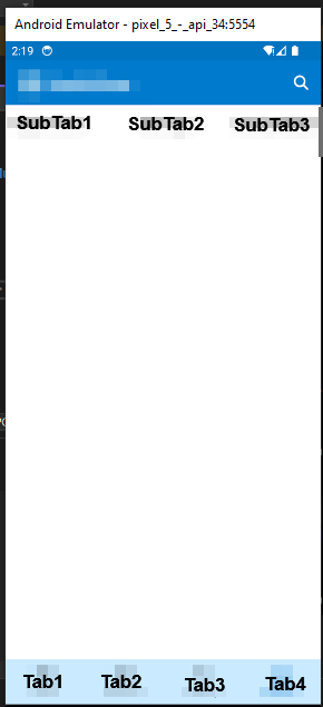Cannot switch from one tabbed page to other tabbed page, NotSupportedExceptionUnable to find the ...