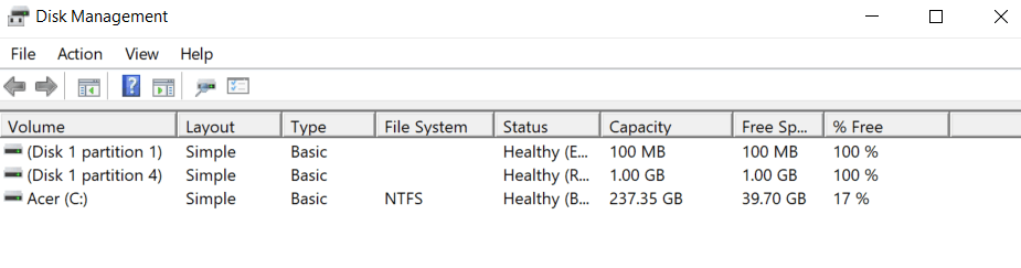 D Drive suddenly gone missing. - Microsoft Q&A
