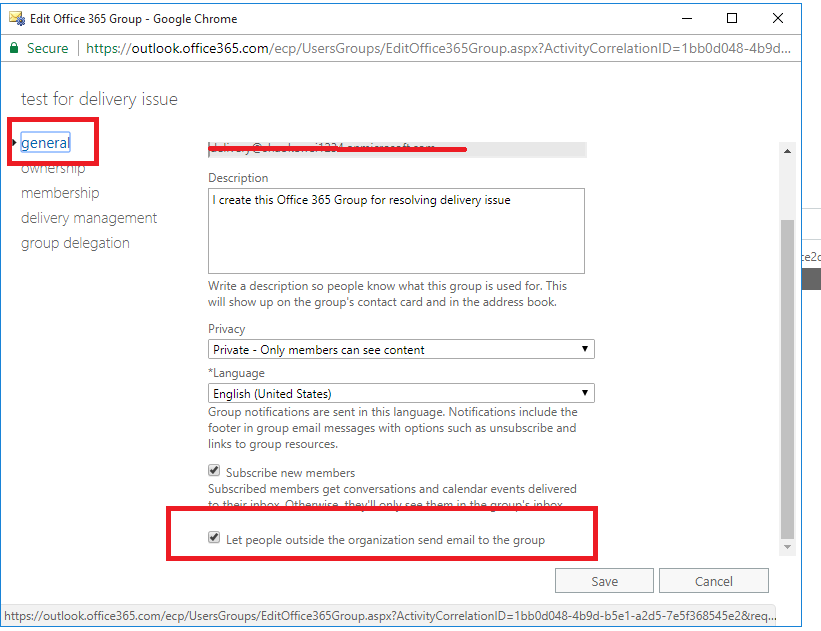 O365 groups and encrypted mail - Microsoft Q&A