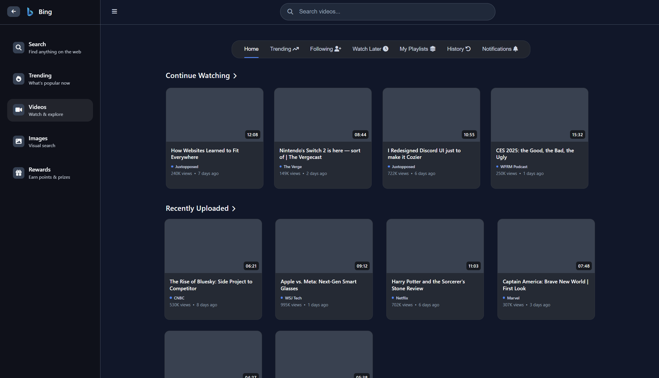 Should Bing get a redesign and a Sidebar? - Microsoft Q&A