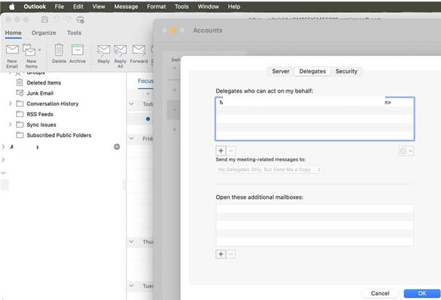 Delegated Access Inboxes Not Showing in Employees Outlook - Microsoft Q&A