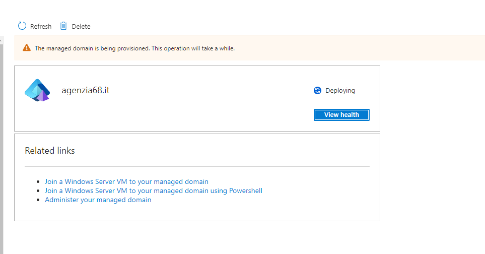 Entra id stuck on provisioning - Microsoft Q&A