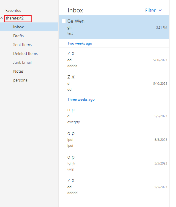Move Shared mailbox to existing user without mailbox - Microsoft Q&A