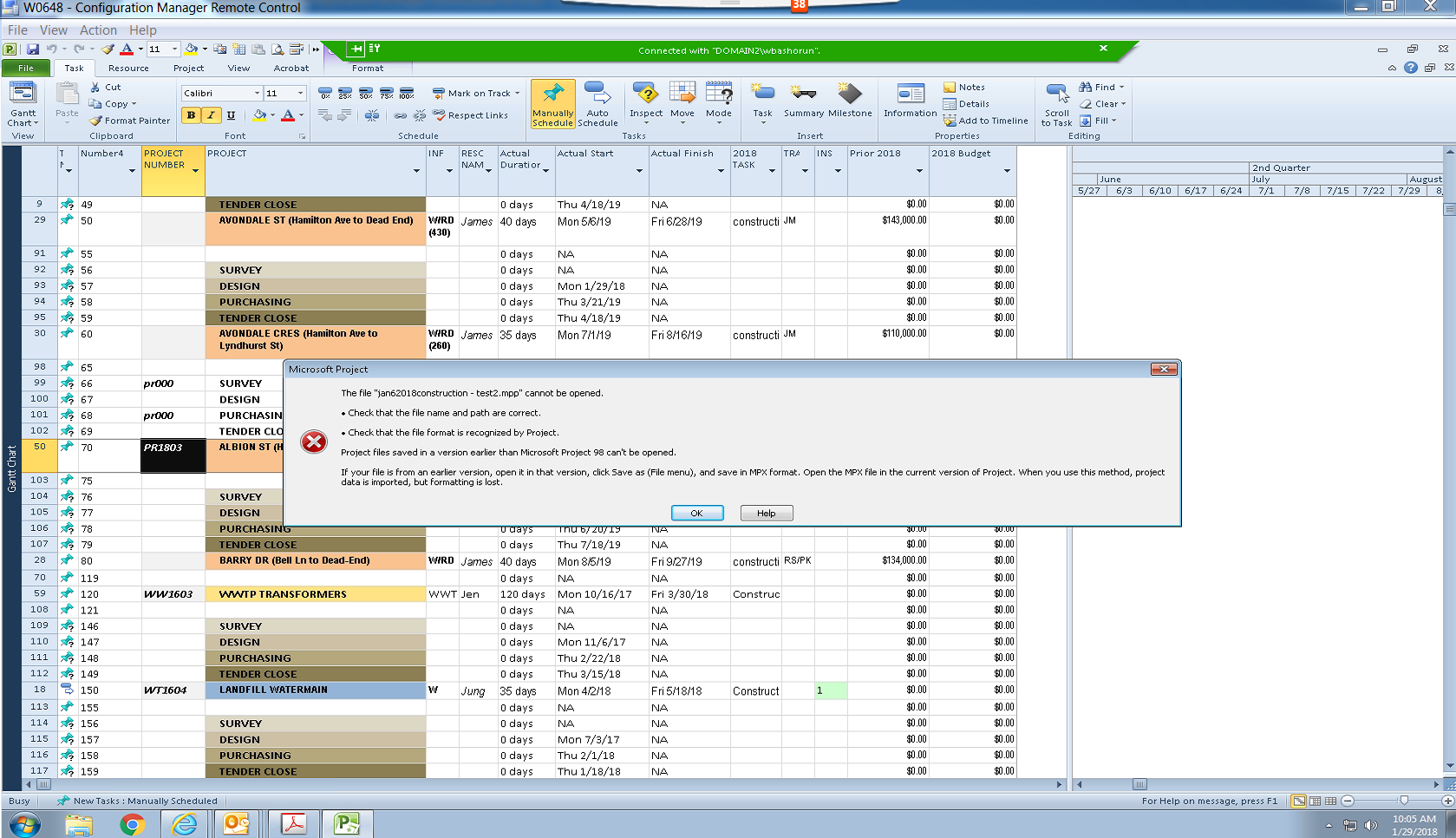 Save as problem on microsoft project 2010 - Microsoft Q&A