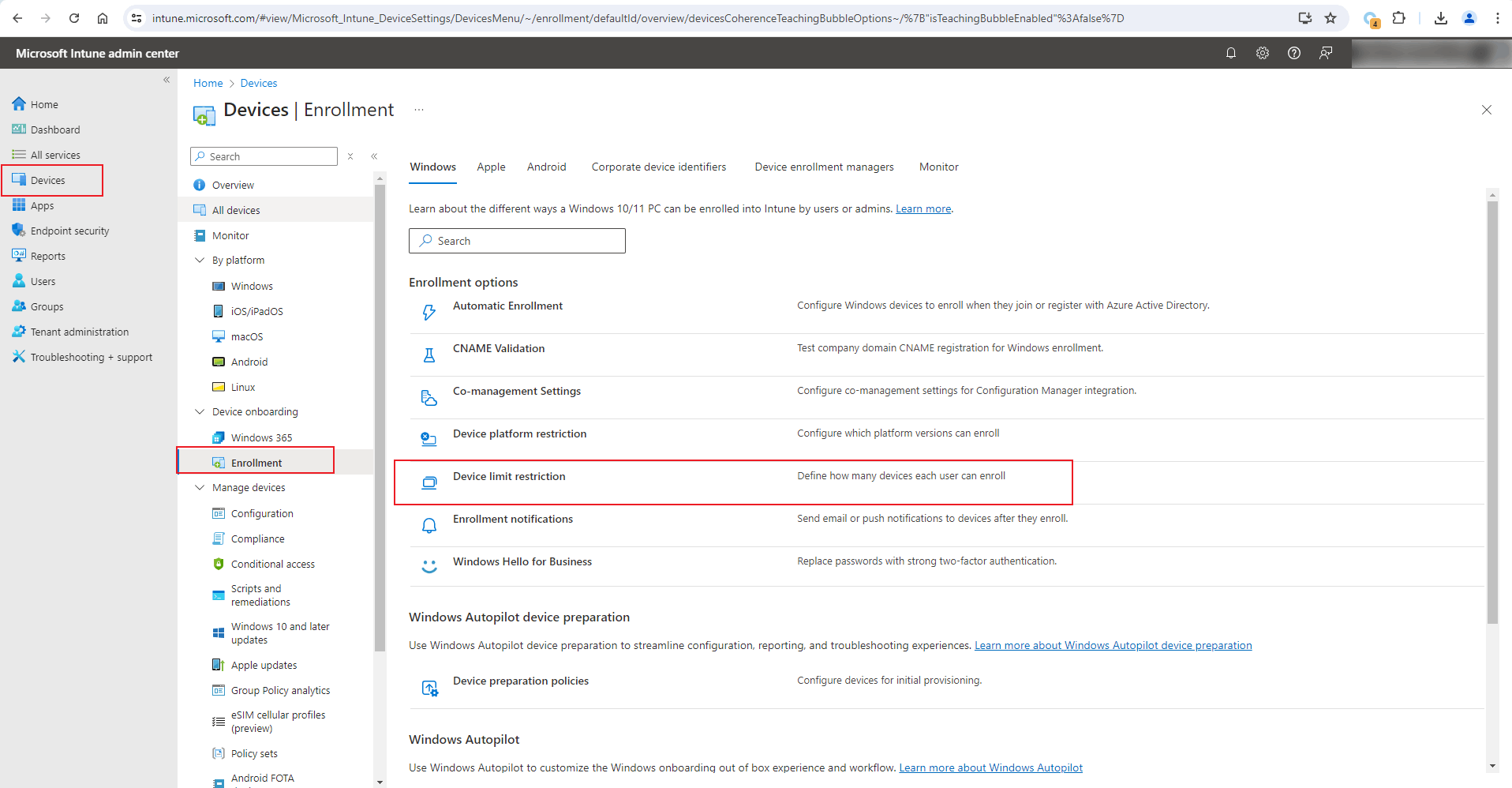 Can i set maximum of device for M365 Login? - Microsoft Q&A