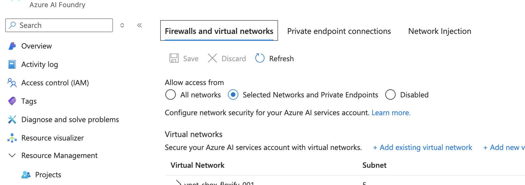 e.g. Azure AI search index setup error: "This request is not authorized to perform this ...