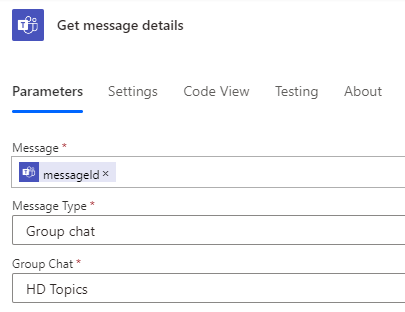 how to save our specific teams chat into excel file - Microsoft Q&A