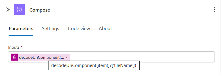 File name issue with plus sign - Create blob (v2) - Microsoft Q&A