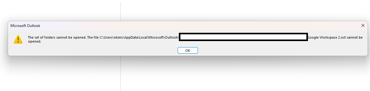 Error when adding new email to outlook desktop - Microsoft Q&A