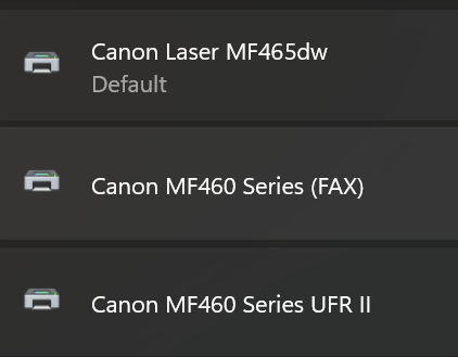 Printers listed as Not Connected - Microsoft Q&A