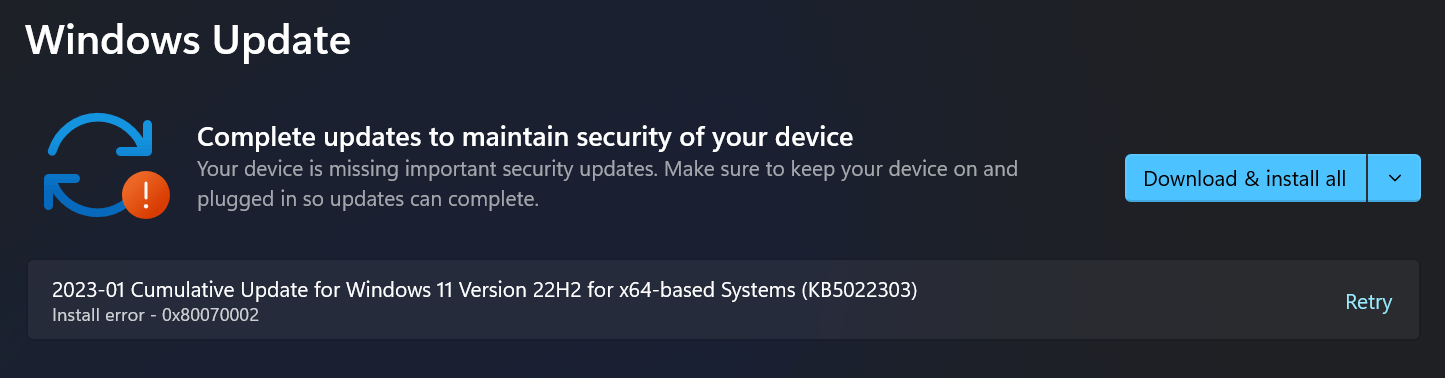 2023 01 Cumulative Update For Windows 11 Version 22h2 For X64 Based
