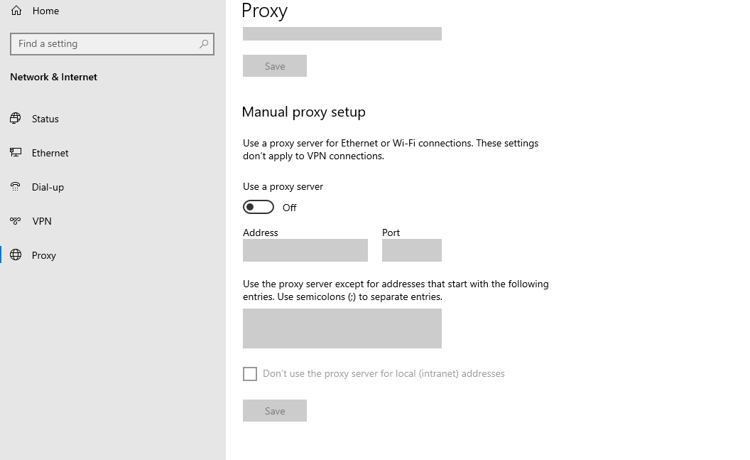 Windows proxy settings ultimate guide part II – configuring proxy ... Windows proxy settings ultimate guide part II – configuring proxy ...
