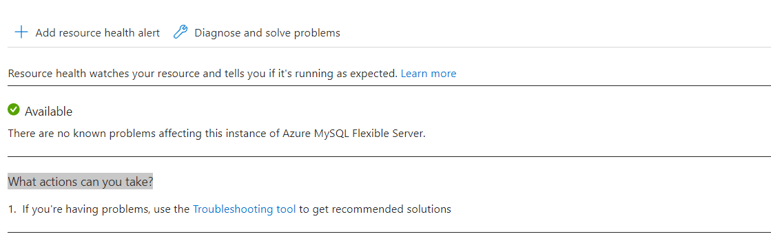 Azure Database For Mysql Flexible Server Stuck In Disabled State Microsoft Qanda