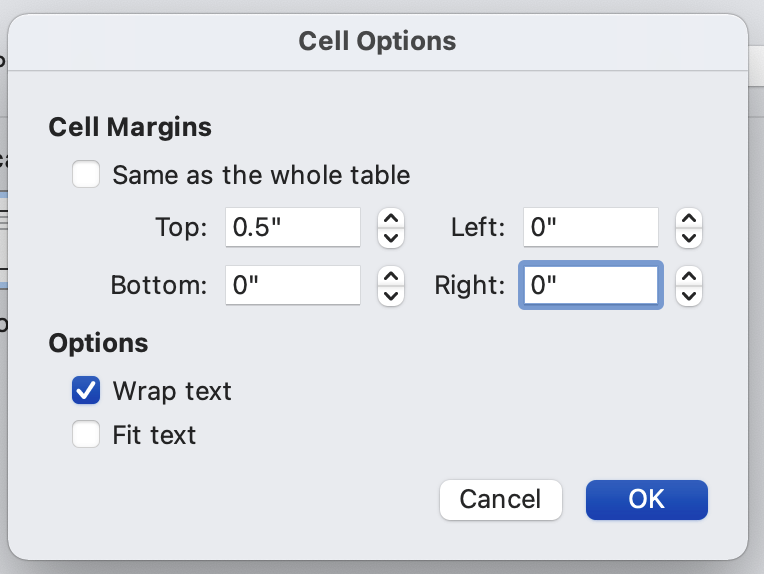 Microsoft Word Table Gaps (Missing Cell Corners) - Microsoft Q&A