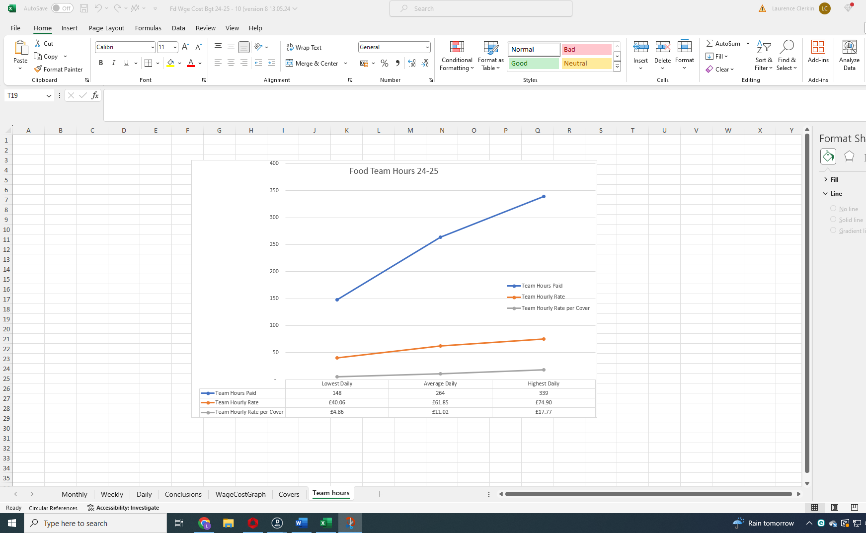 create a 2nd chart from data in a worksheet from which a chart has already been created ...