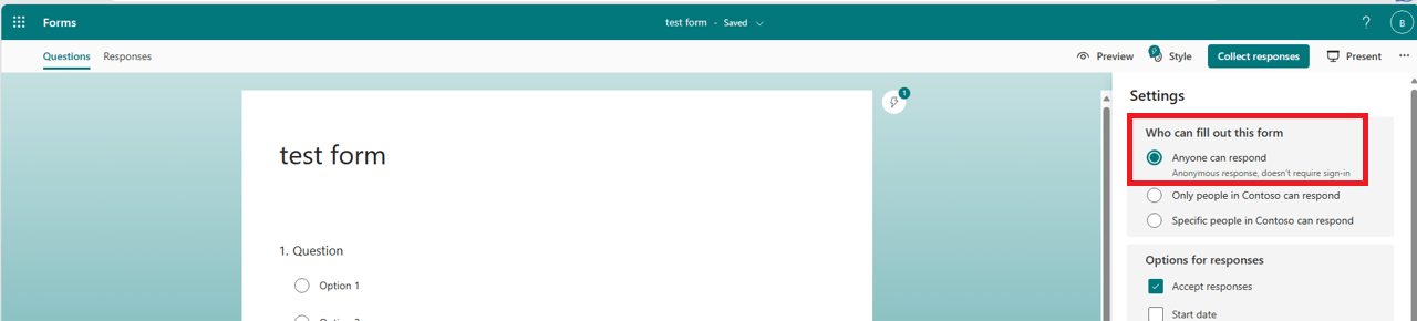 Hi, currently I am using Microsoft form to create a form but when i ...