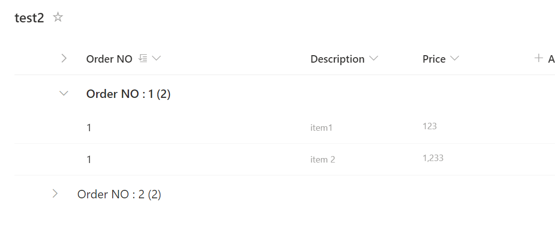 MS Lists Sub Items - Microsoft Q&A