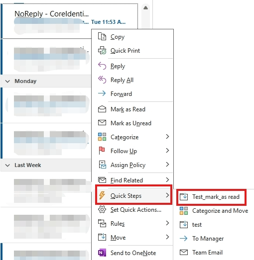 How to automatically mark an email as read by folders - Microsoft Q&A