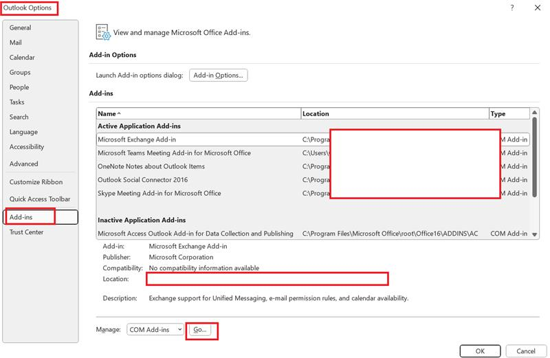 Outlook Locking Files - Microsoft Q&A